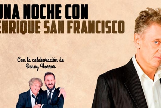 Una noche con Enrique San Francisco, en Santiago de Compostela en Santiago